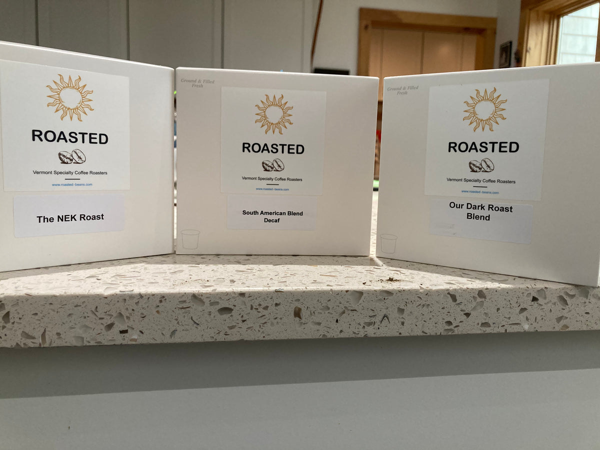 K-Cups and Frack Pacs – Vermont Roasted Specialty Coffee
